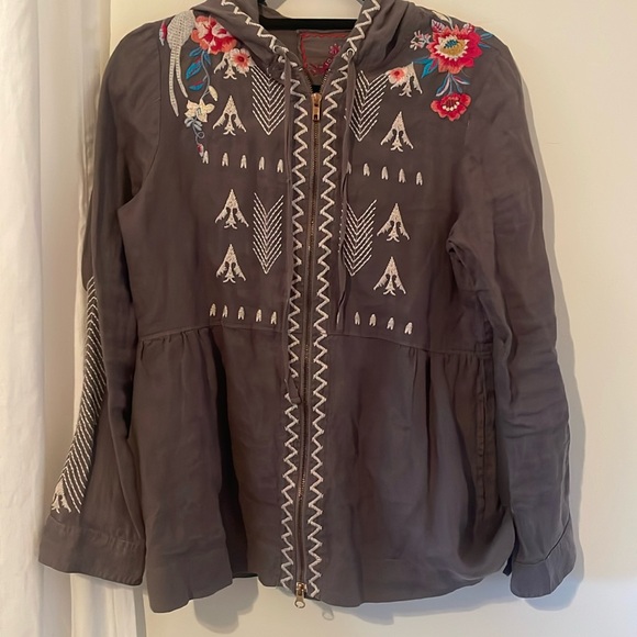 Johnny Was | Jackets & Coats | Johnny Was Los Angeles Embroidered ...